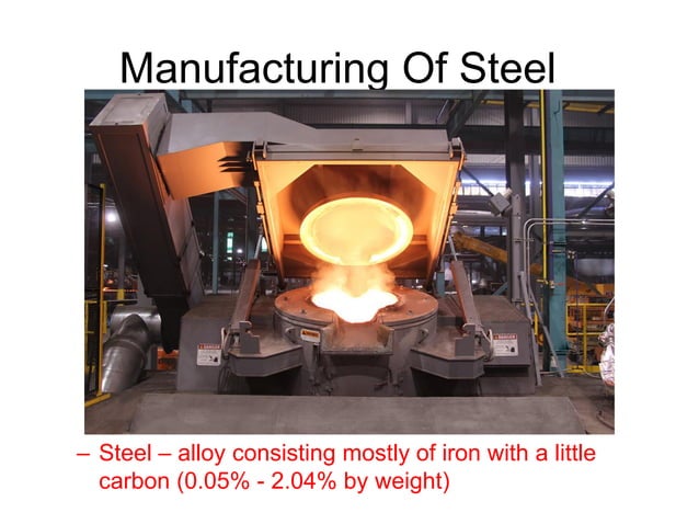 Manufacturing of Steel | PPT