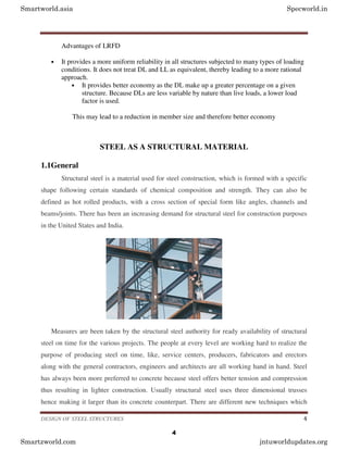 design drawing steel structures | PDF