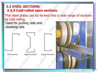 steel structures and types of steel and design | PDF