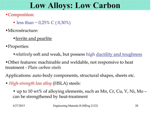 Steel and effect of alloying elements | PPTX | Chemistry | Science