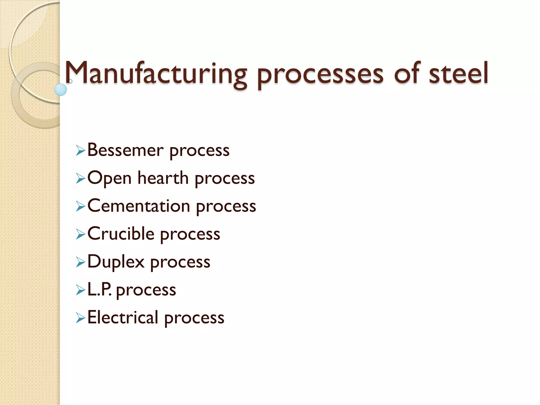 Steel and its types | PDF