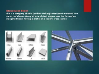Steel and steel alloys | PPTX