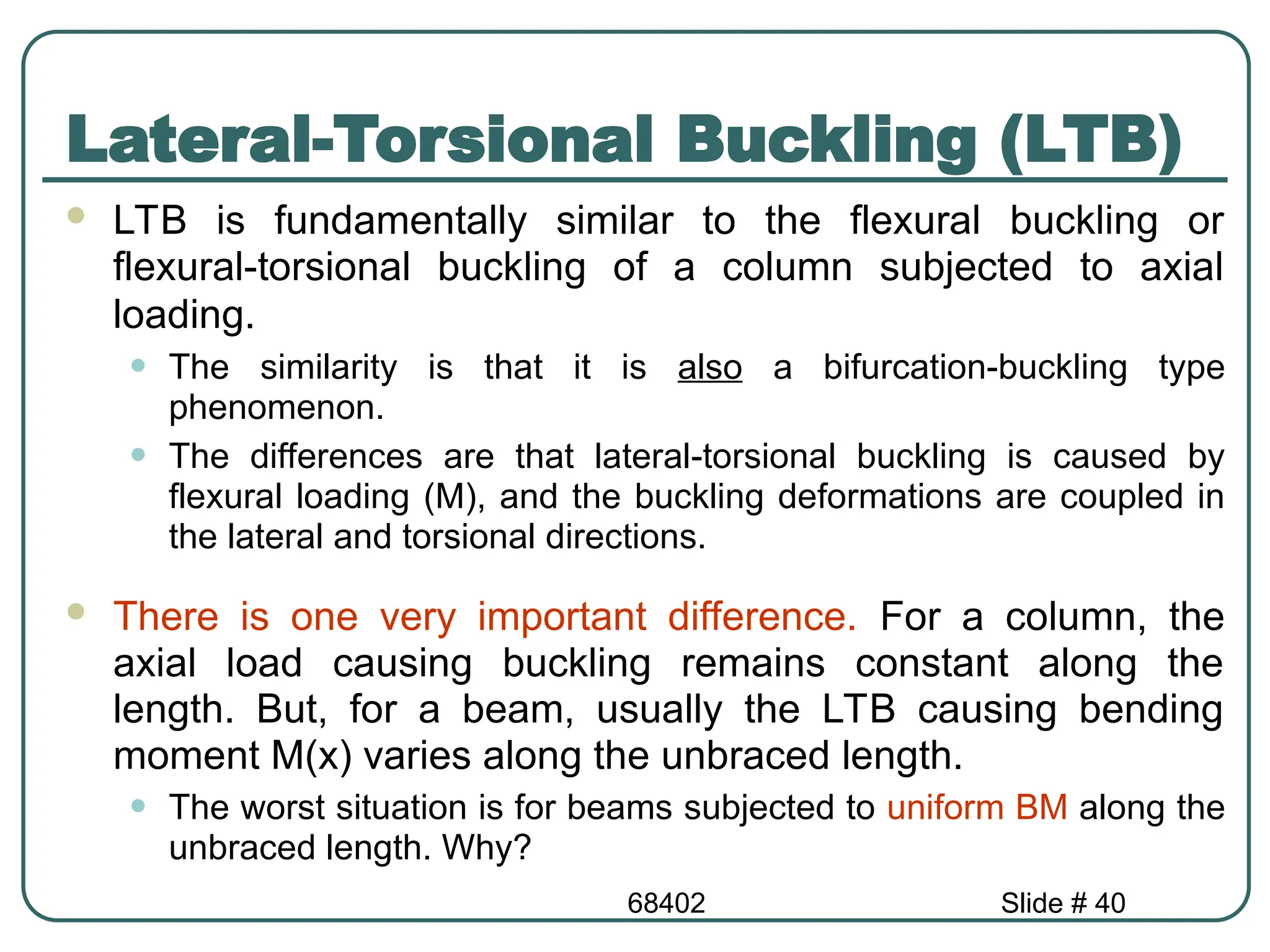Steel_Beams_LTB Design Steel Beams for Flexure | PPT