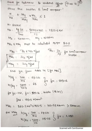 Steel Bi axial column Design.pdf
