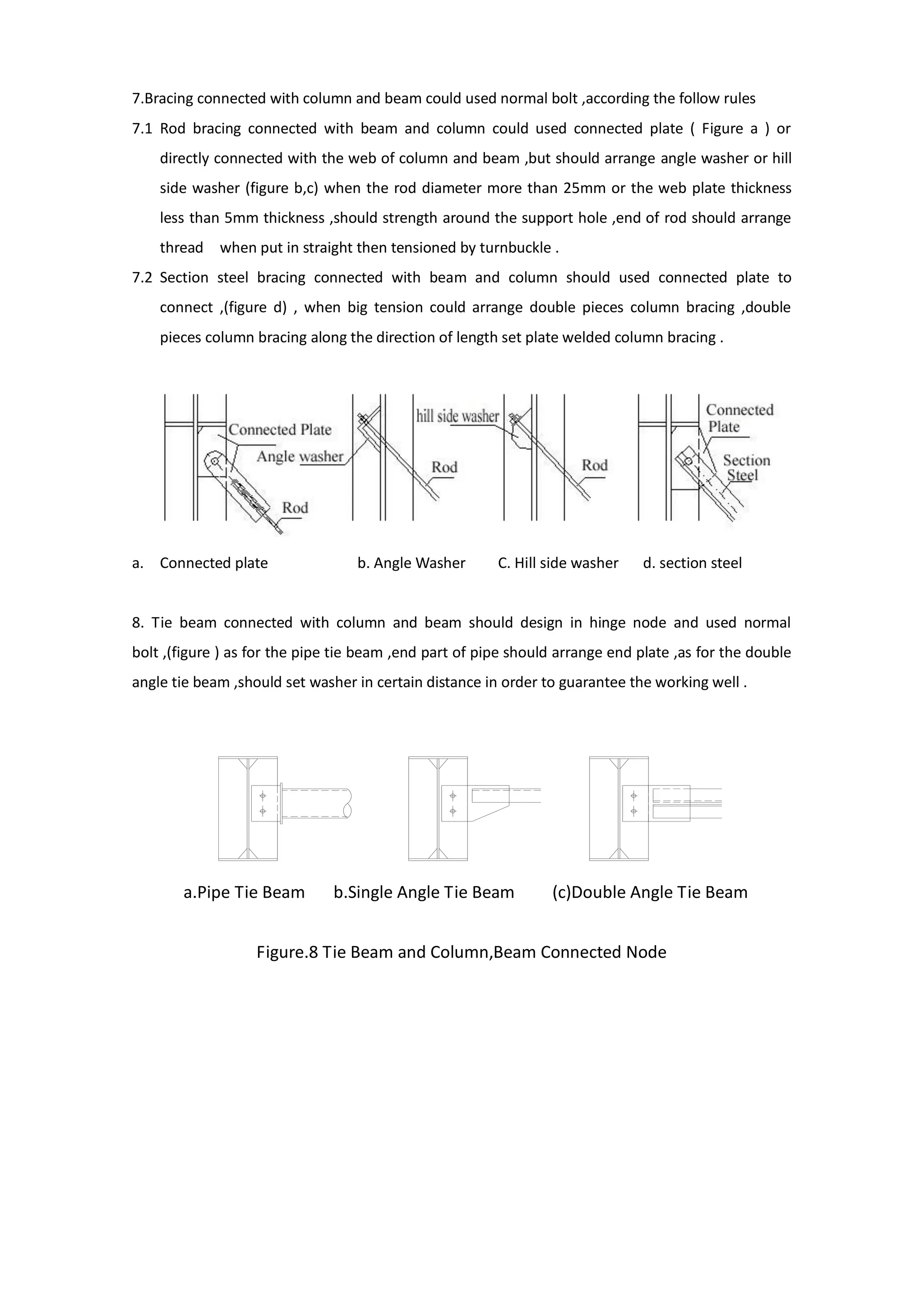 Steel building connection node | PDF