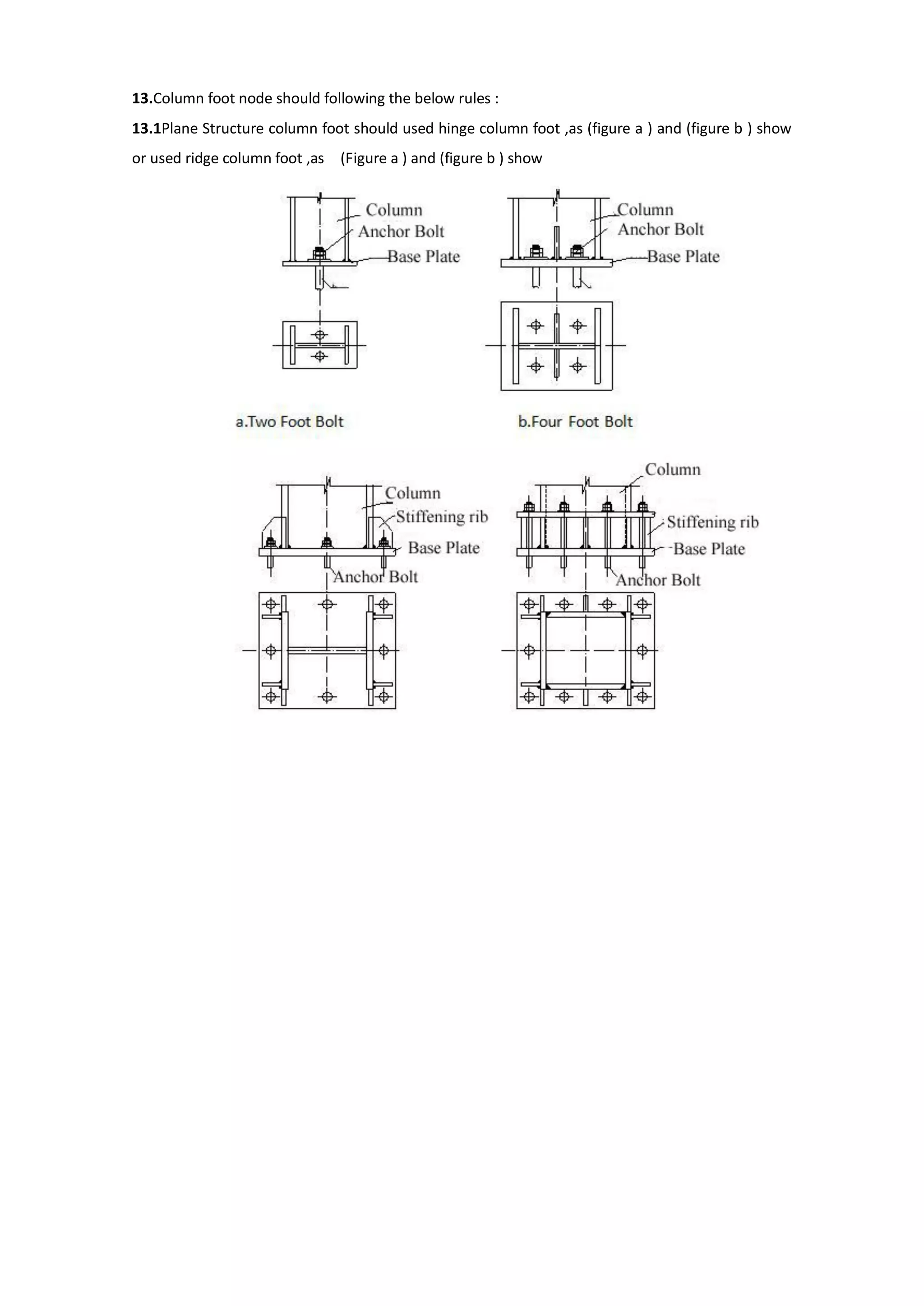 Steel building connection node | PDF
