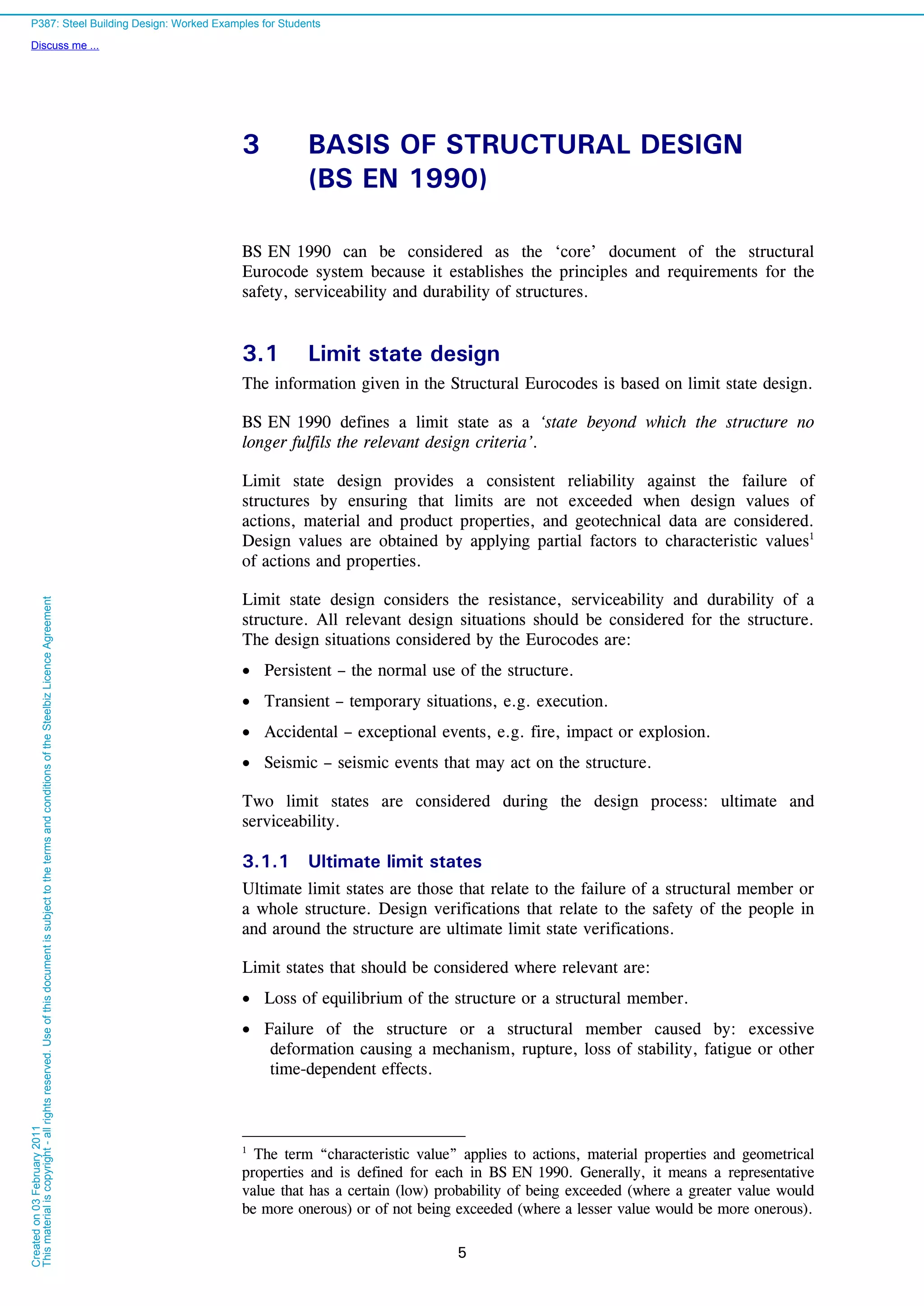 Steel building design worked example | PDF