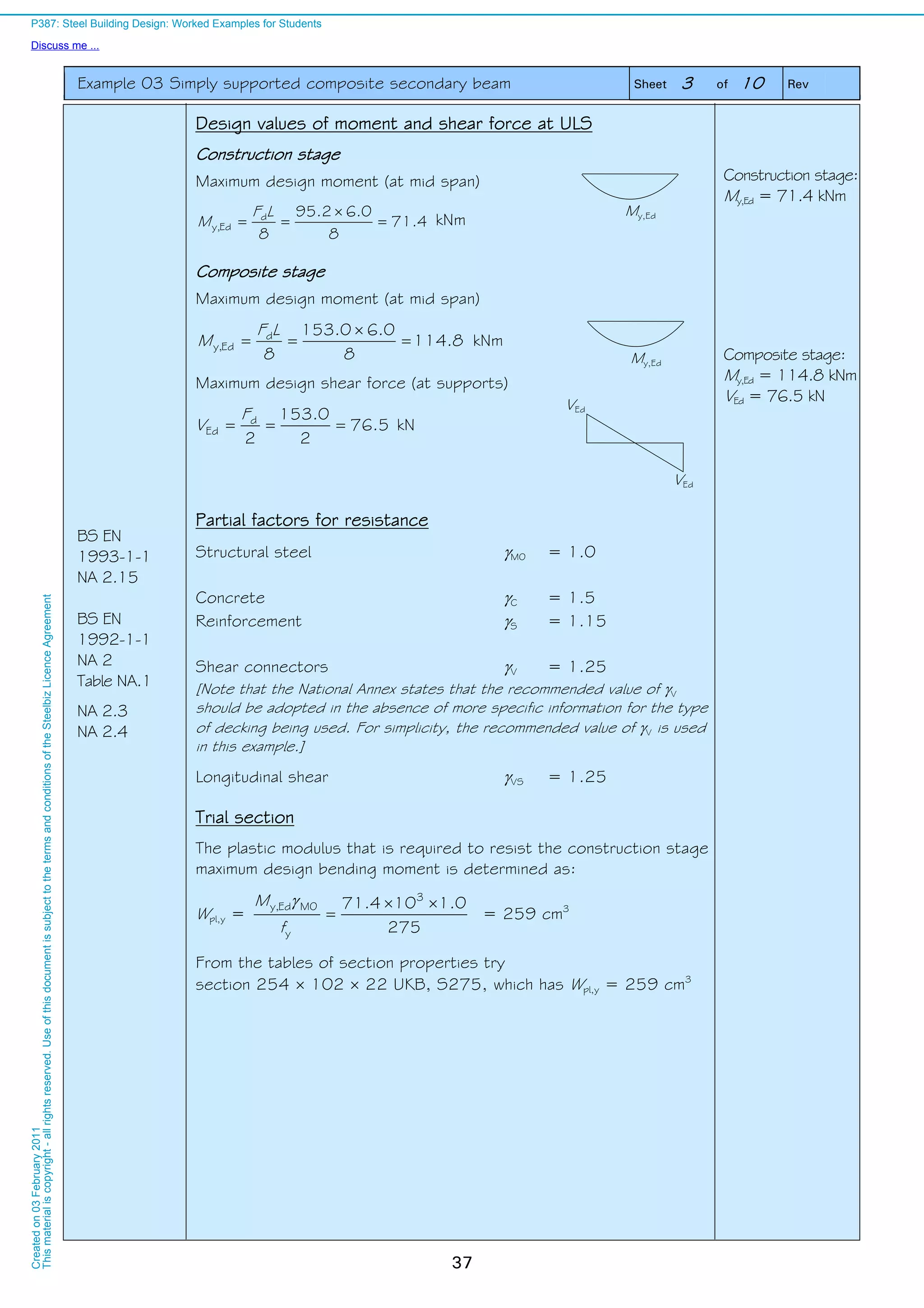 Steel building design worked example | PDF | Web Design and HTML | Internet