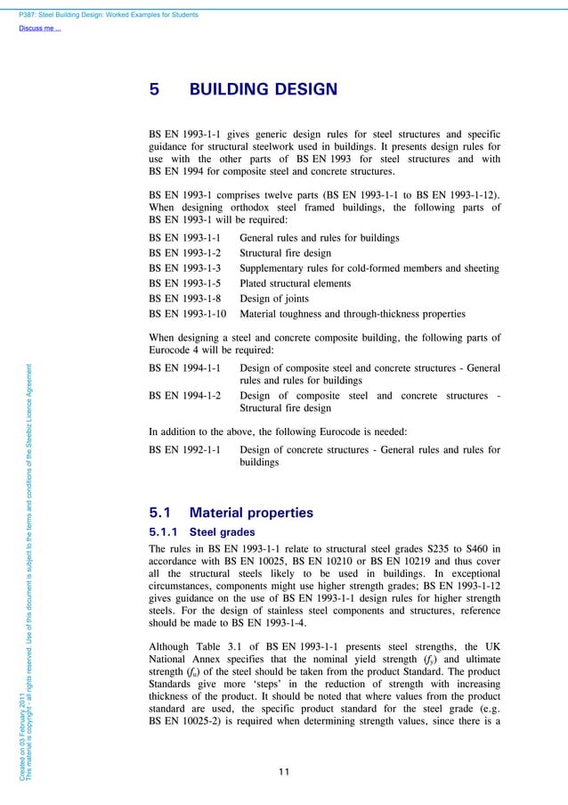 Steel building design worked example | PDF | Web Design and HTML | Internet
