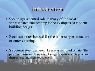 Steel buildings | PPT