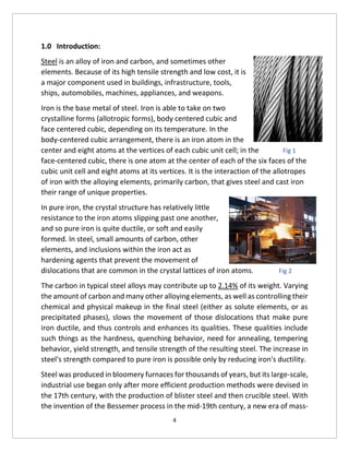 Steel (construction material ) | PDF