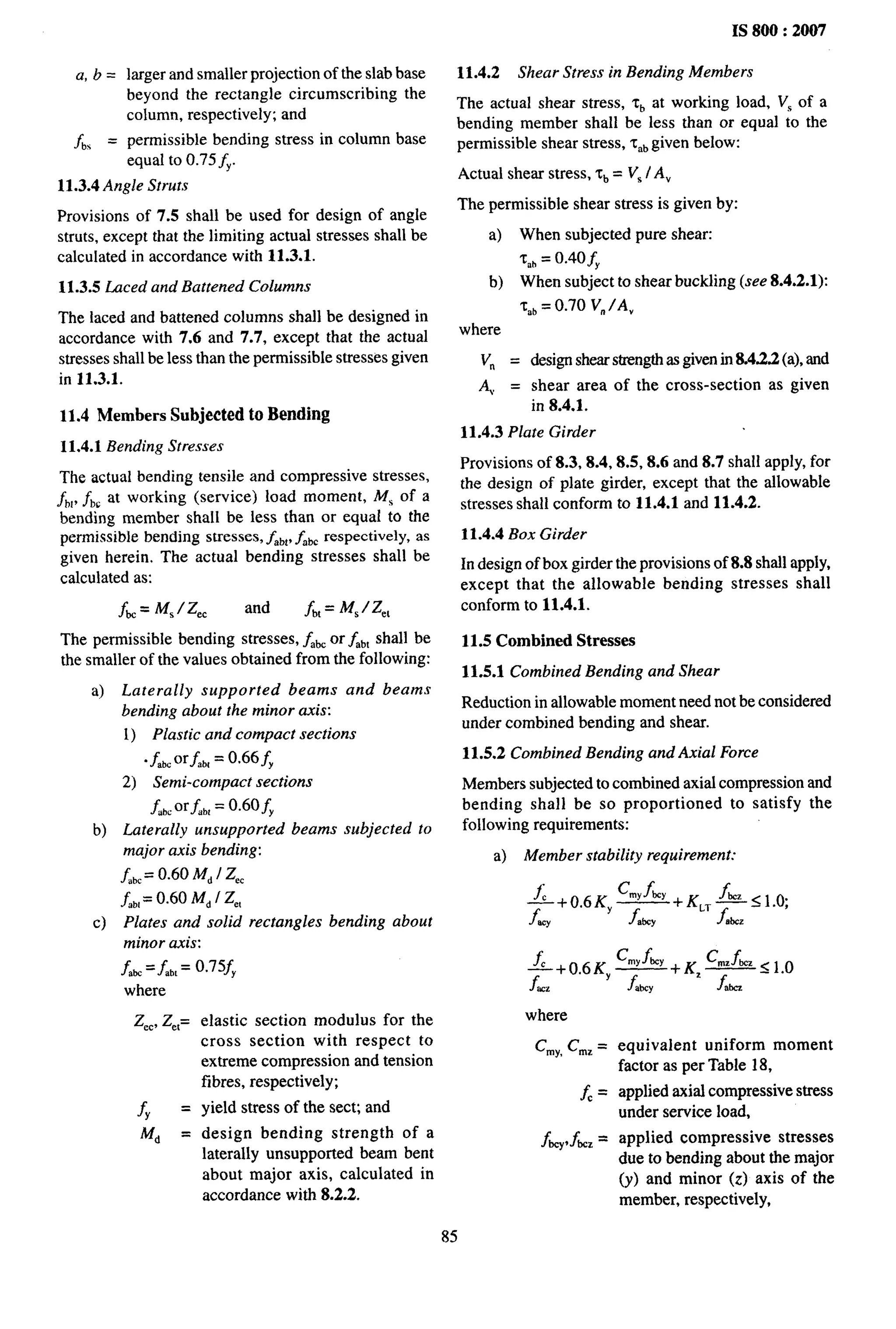 Steel code book | PDF