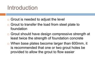 Steel column base44 | PPTX