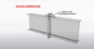 Different types of Steel Connection Details | PDF