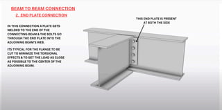 Different types of Steel Connection Details | PDF
