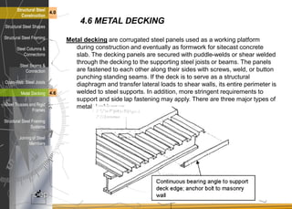 steel construction USING DIFFERENT TECHNIQUES | PDF