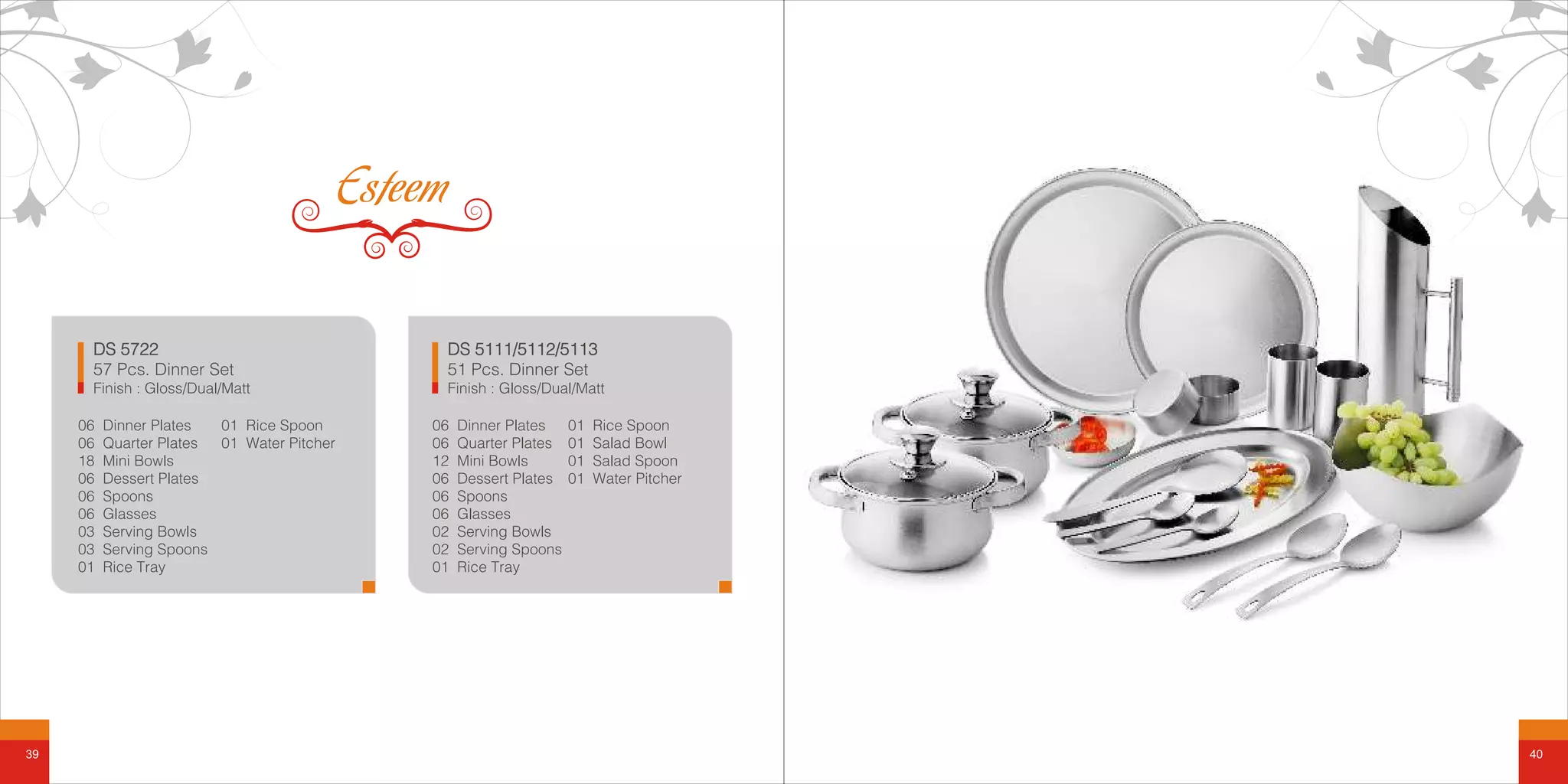 Steelcraft dinner set | PDF