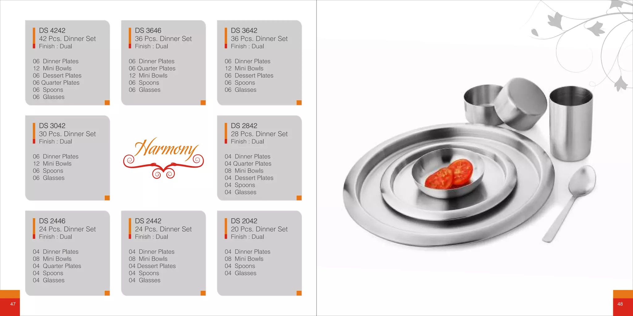 Steelcraft dinner set | PDF