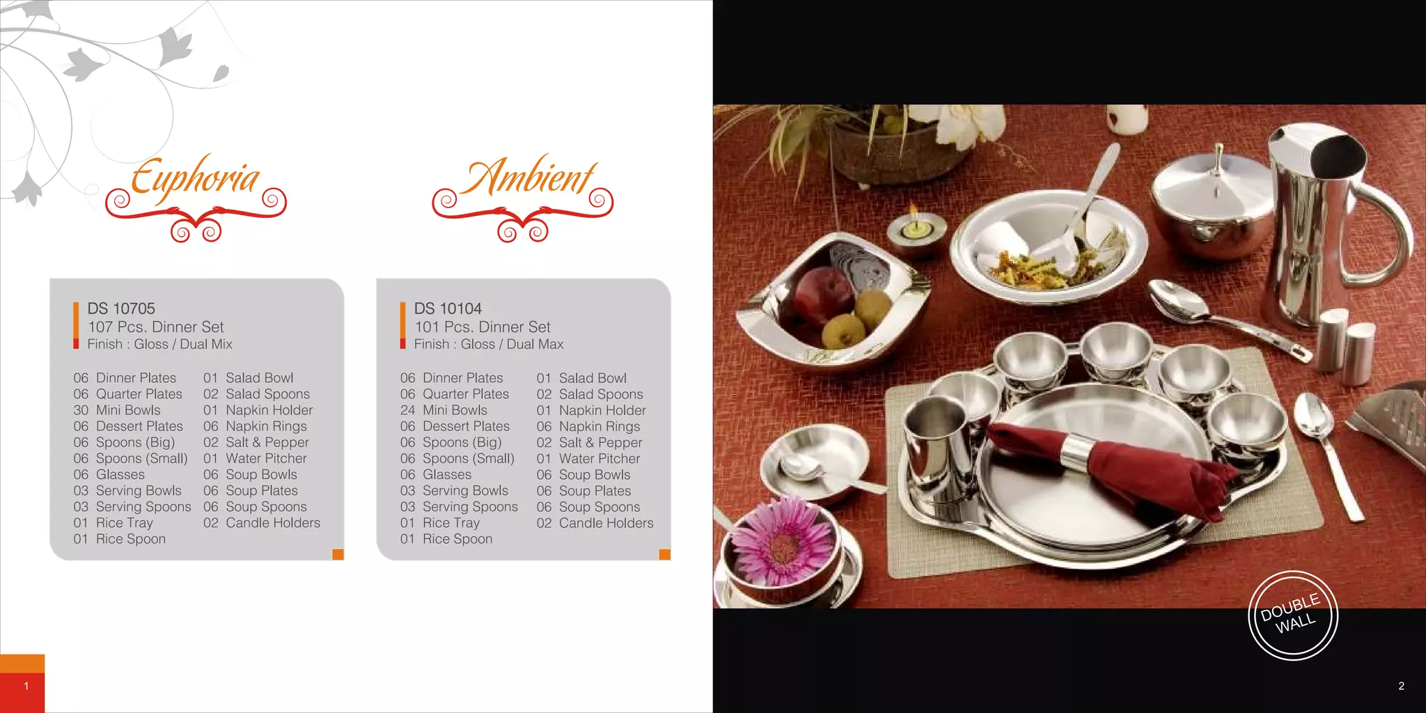 Steelcraft dinner set | PDF