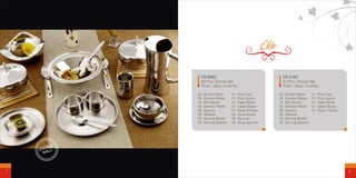Steelcraft dinner set | PPT
