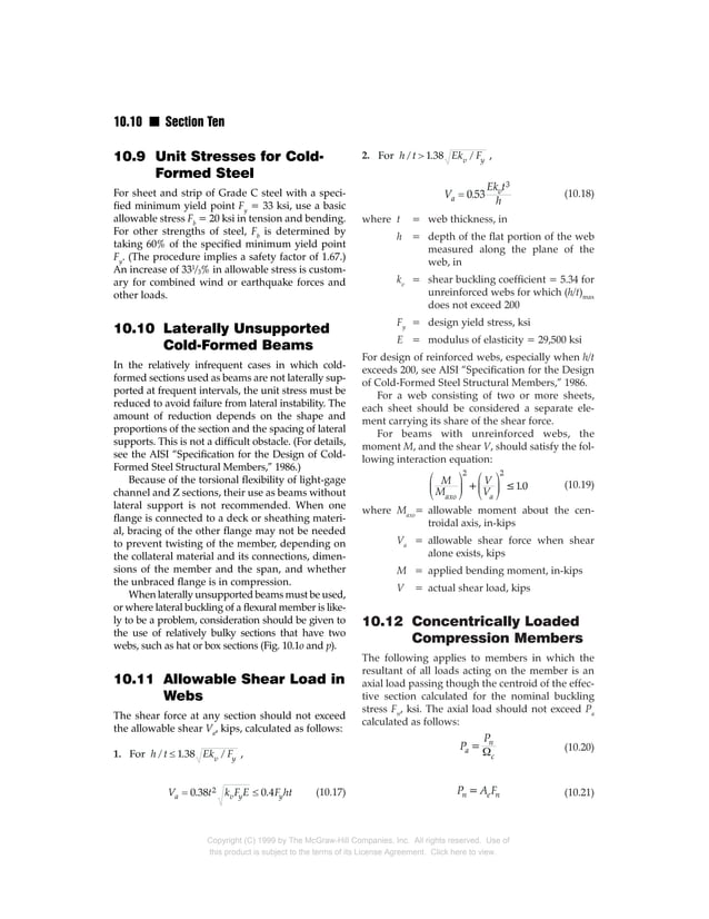 Cold-Formed-Steel Design And Construction ( Steel Structure ) | PDF ...
