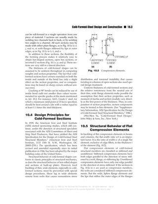 Cold-Formed-Steel Design And Construction ( Steel Structure ) | PDF