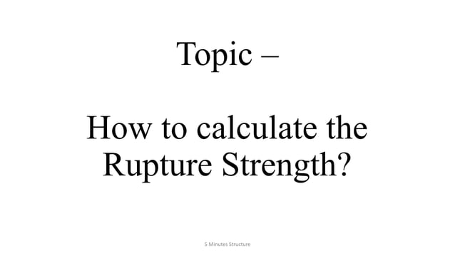 Steel design 04 example of steel rupture for tension member | PPT