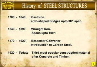 Design of Steel structure and connection .ppt | Civil Engineering ...