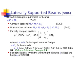 Design of Steel Structures - Civil and Environmental Engineering | PPT