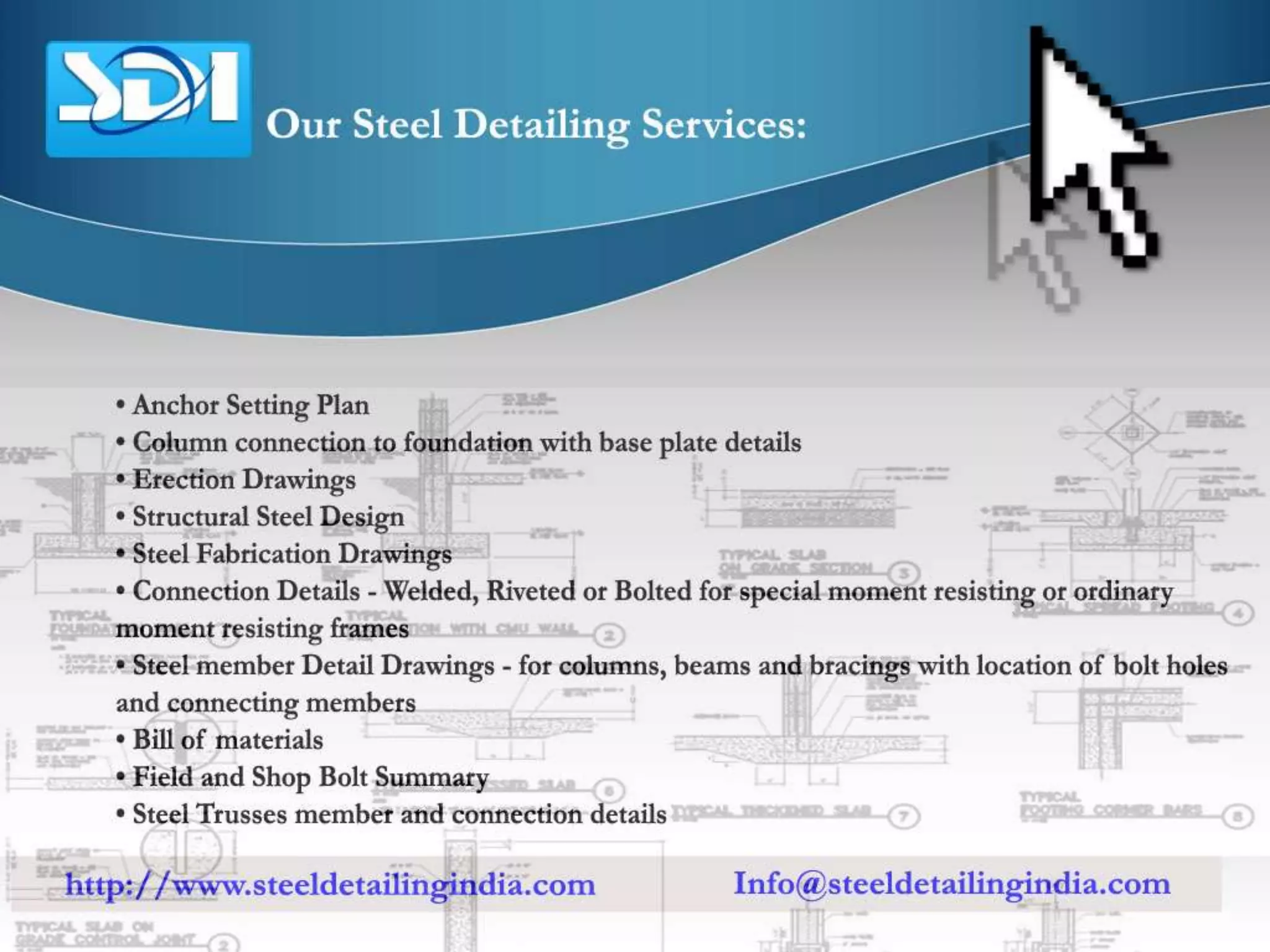Steel Details Drawings | PPT