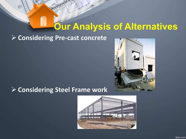 Steel frame work | PPT