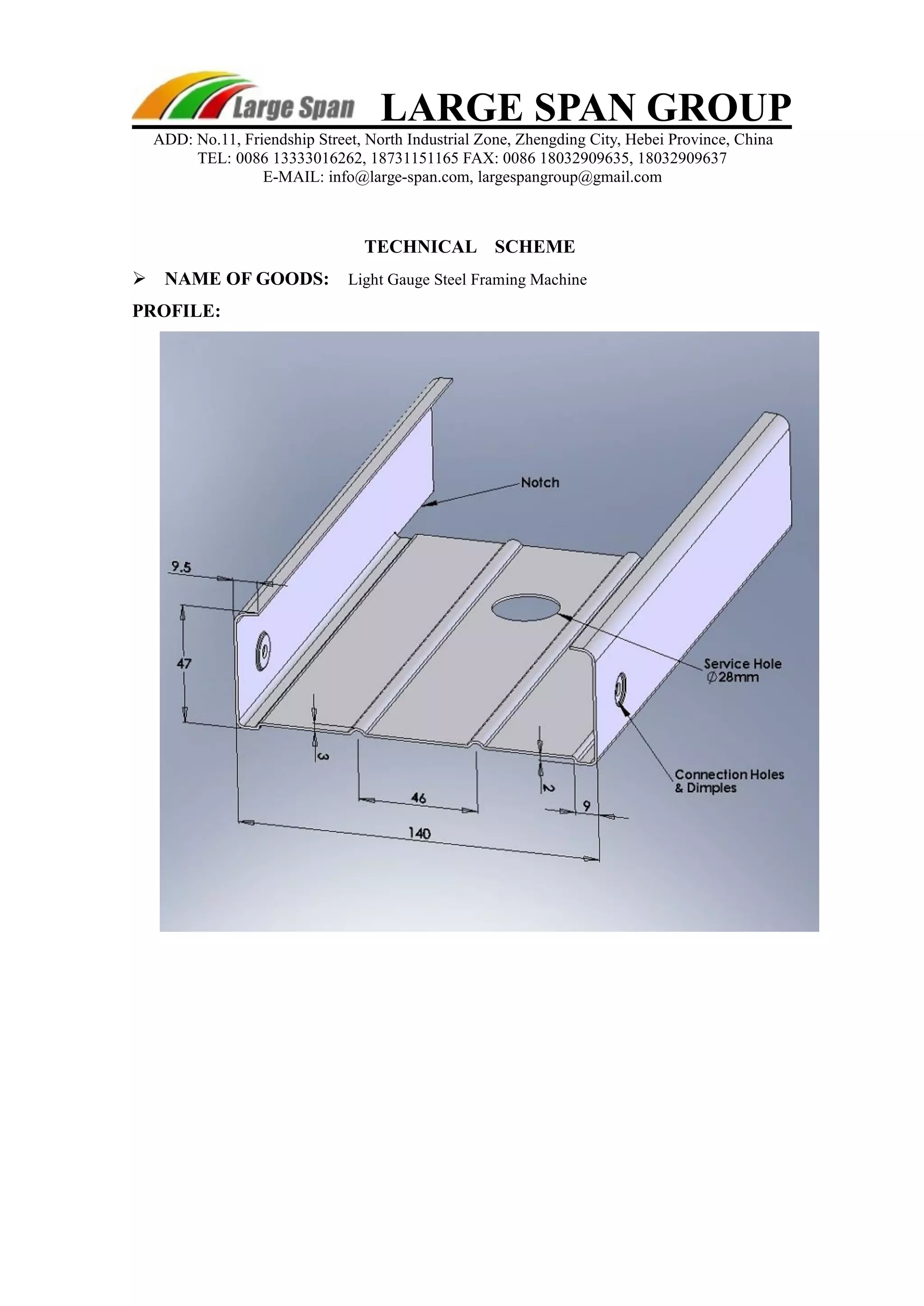 Steel framing machine | PDF