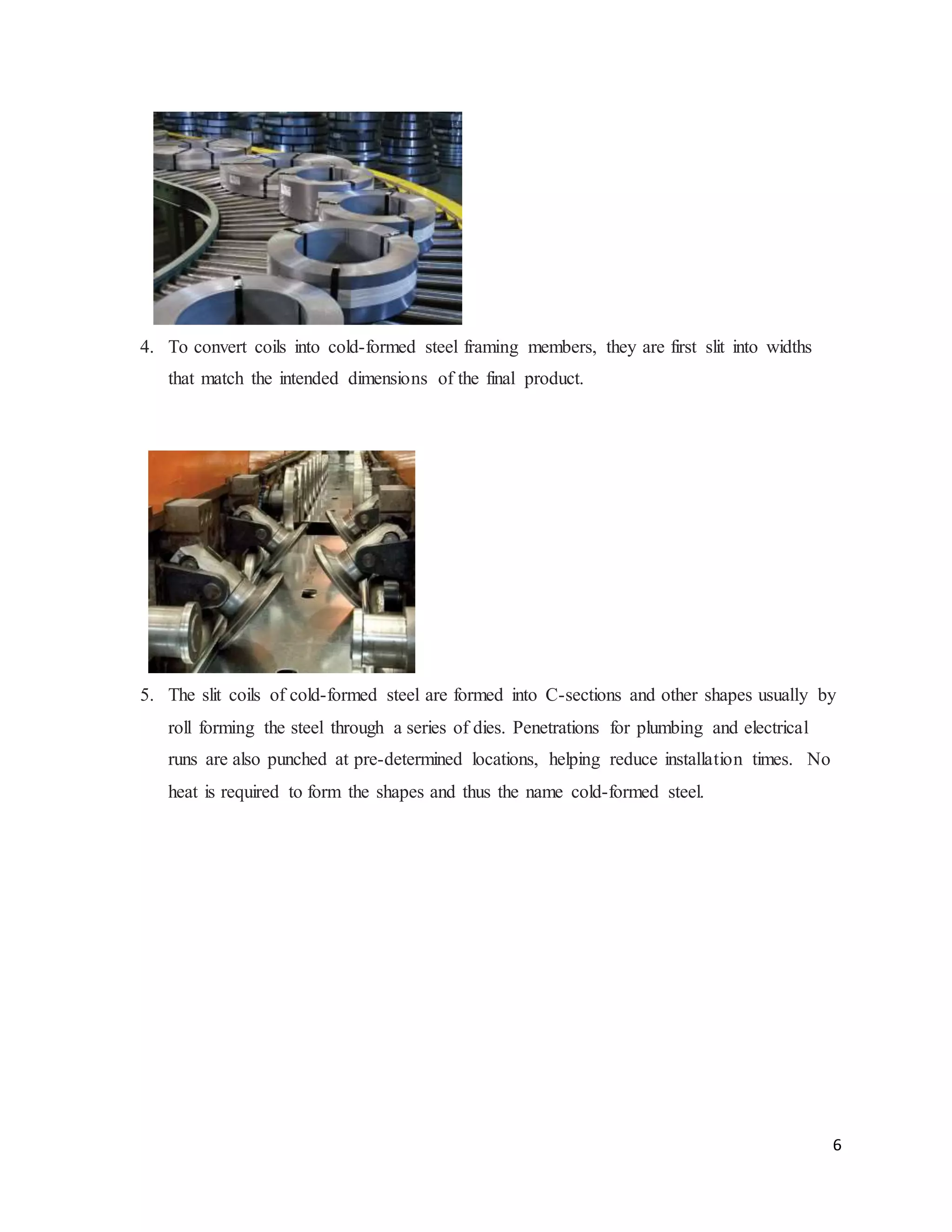 Steel framing system report | DOCX