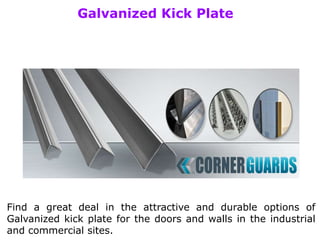 Galvanized Kick Plate | PPT