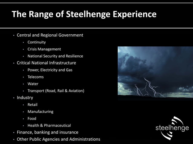 Steelhenge Consulting An Overview | PPT