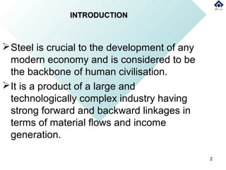Steelindustry an introduction | PPT
