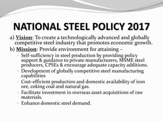 Analysis of Steel Industry | PPTX