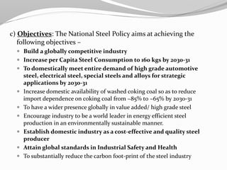 Analysis of Steel Industry | PPTX