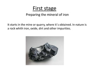 Steel making process | PPTX