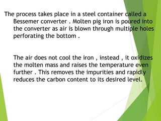 Steel making | PPTX