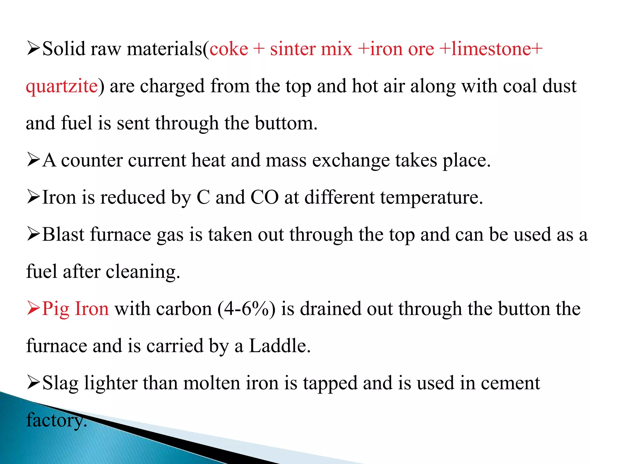 OVERVIEW OF STEEL PLANT AND STEEL MANUFACTURING | PPTX