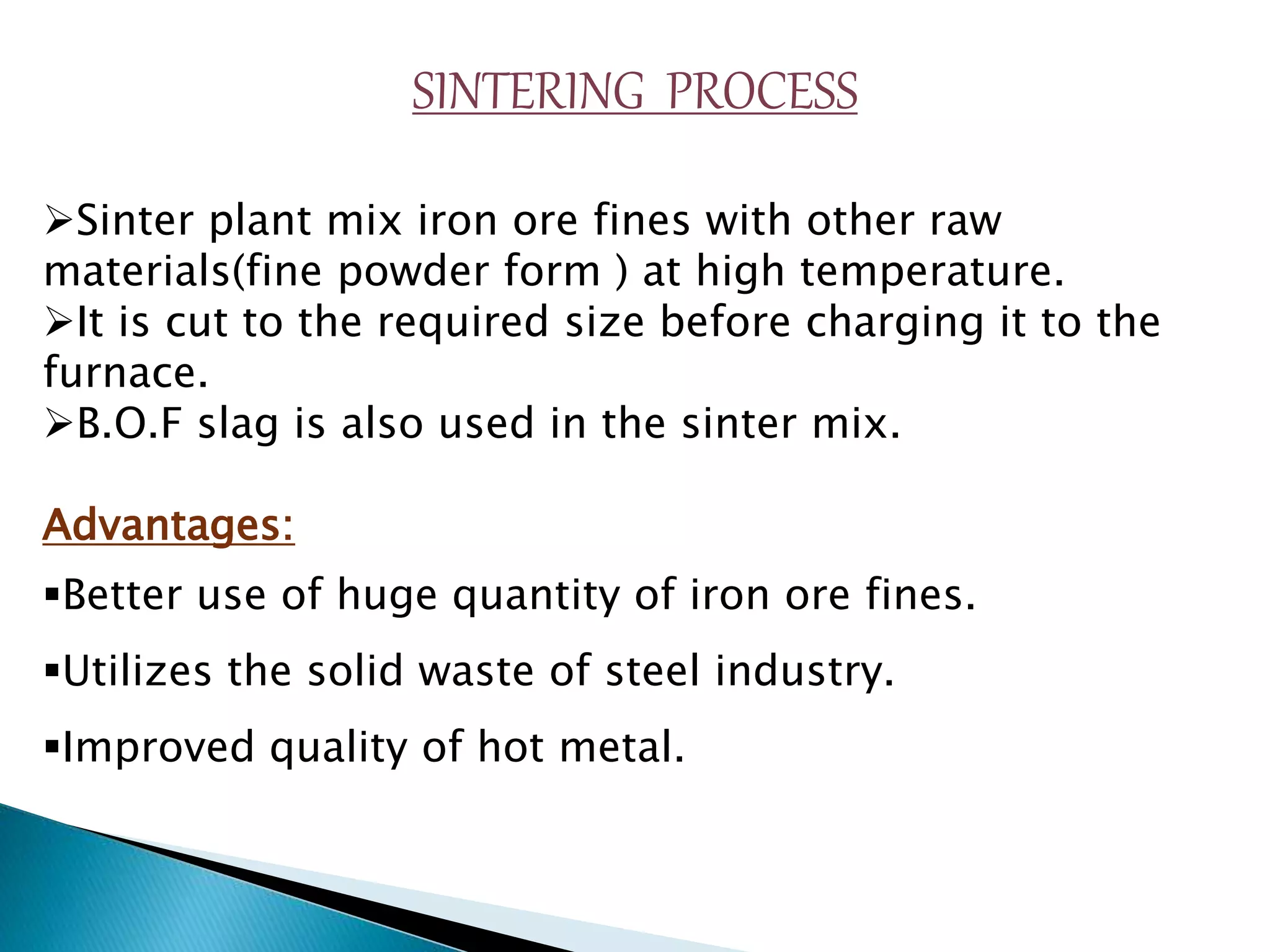 OVERVIEW OF STEEL PLANT AND STEEL MANUFACTURING | PPTX