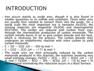 Steel manufacturing process | PPTX