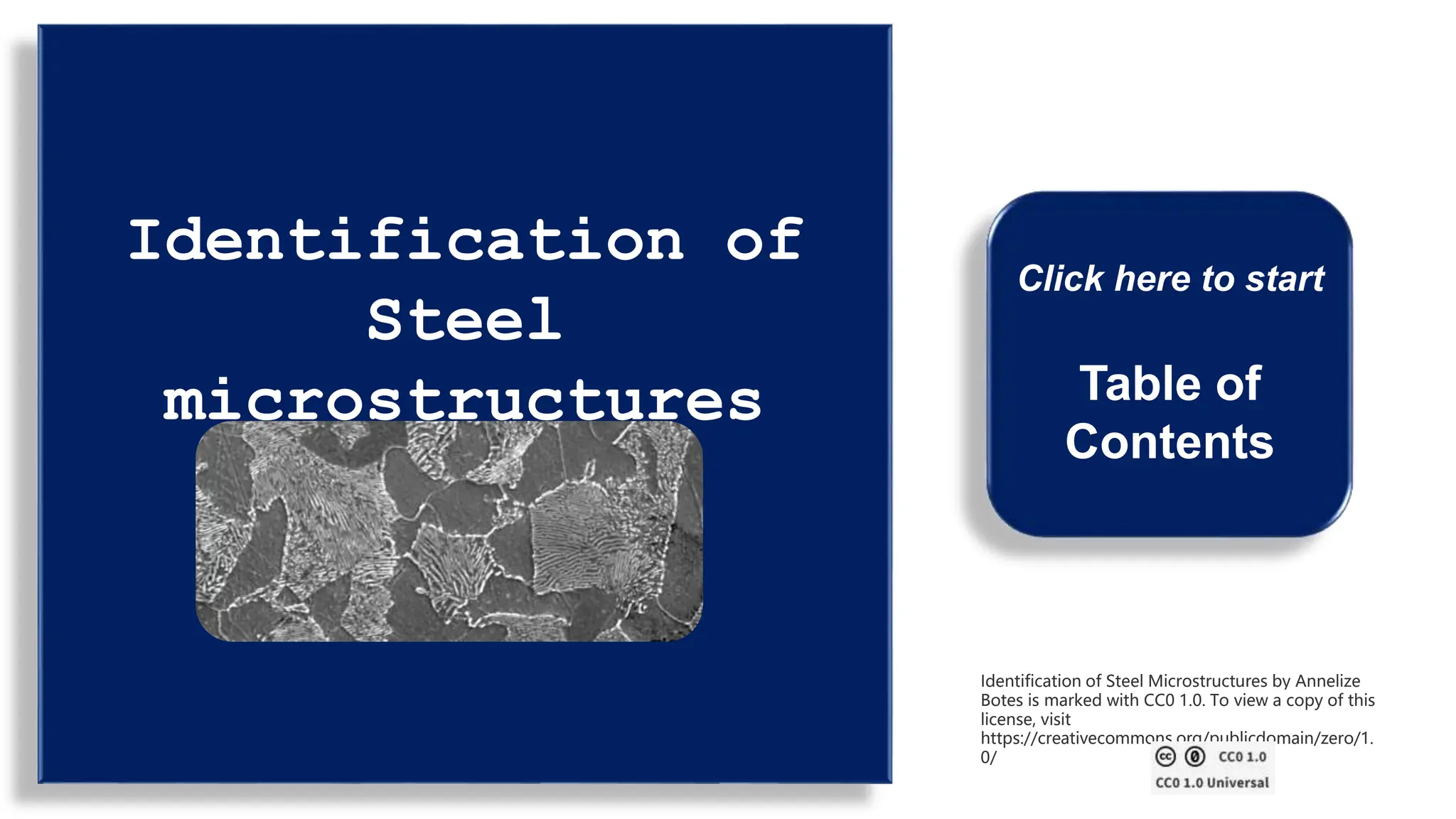 Identification of steel microstructures - Activity | PPTX