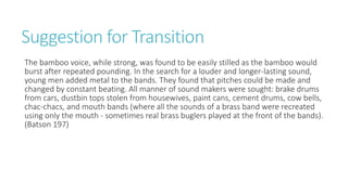 Steel Pan History and Evolution | PPTX