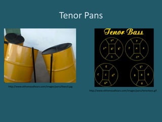 Steel Pans By Jacob Svenkeson | PPTX