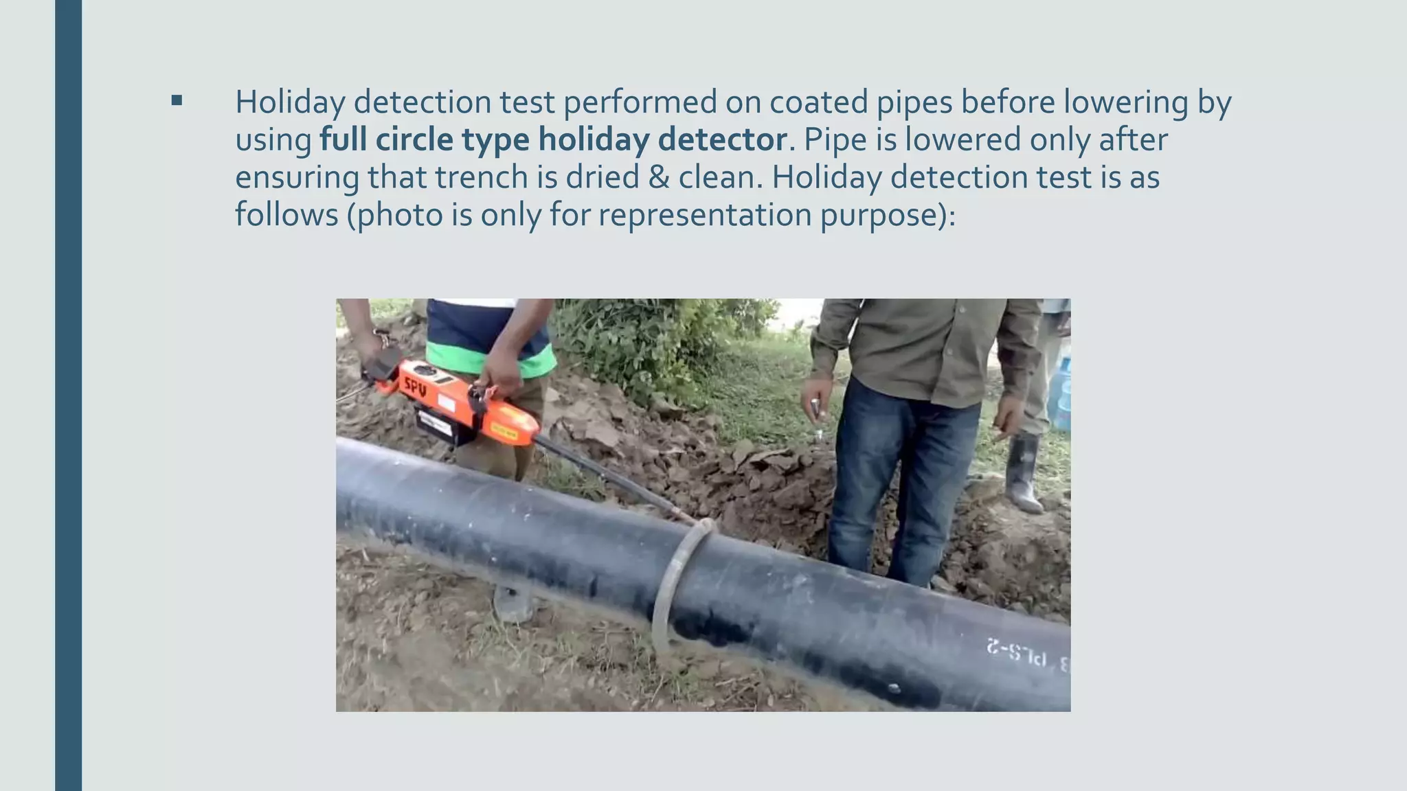 Steel pipeline laying in City Gas Distribution industry | PPTX