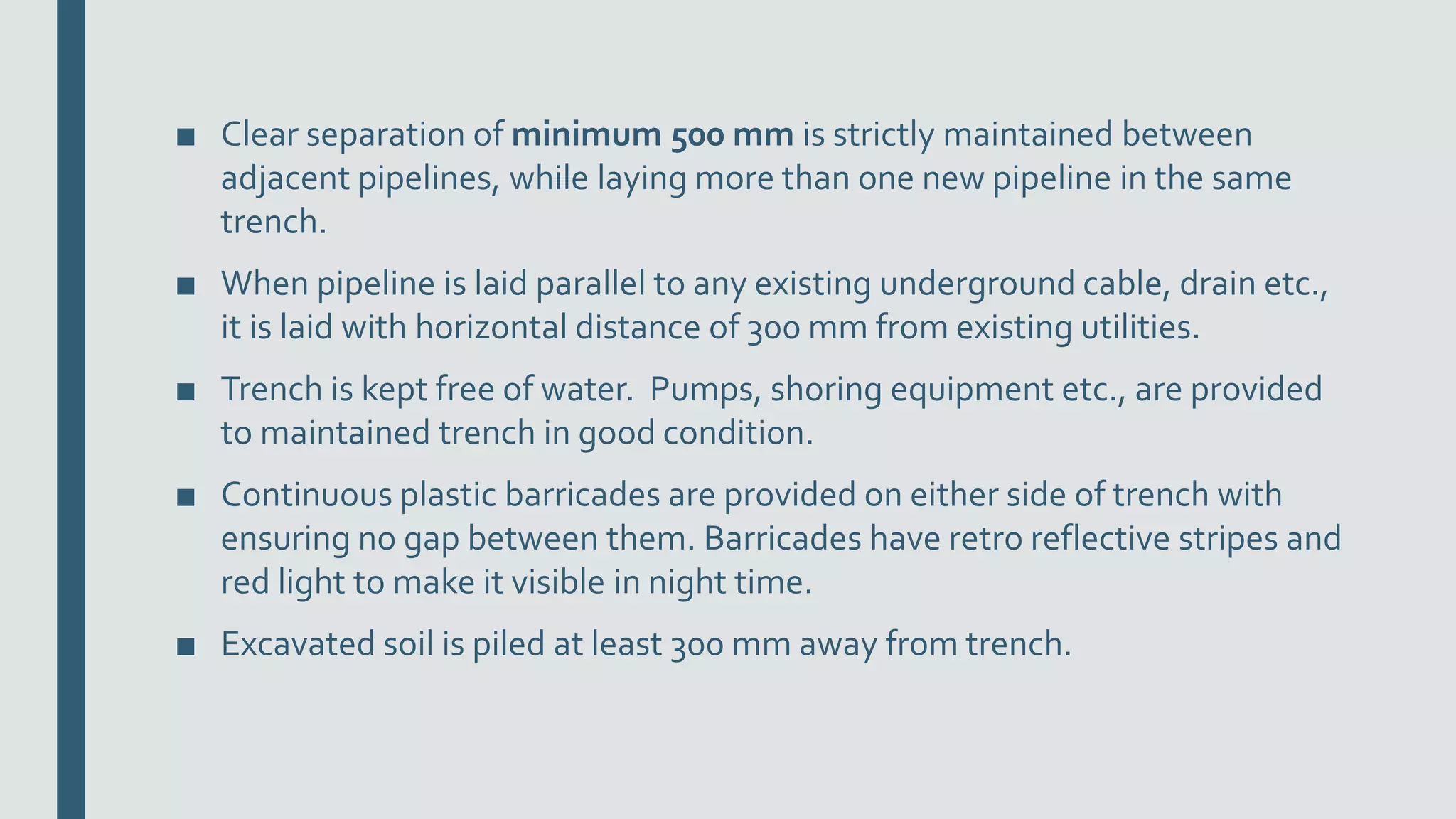 Steel pipeline laying in City Gas Distribution industry | PPTX