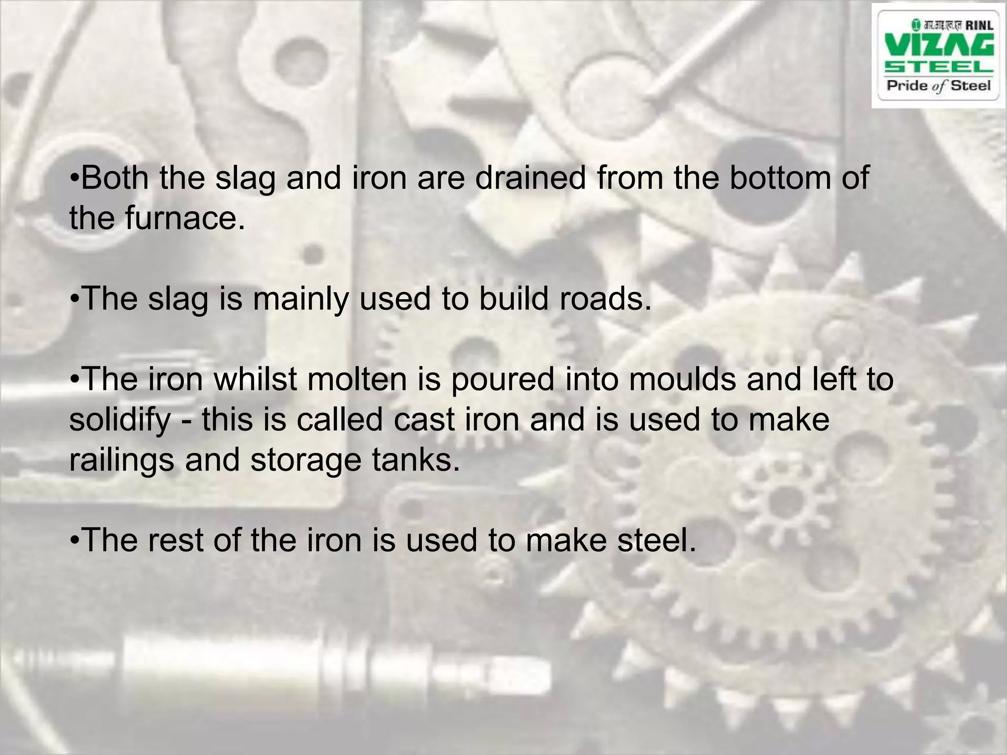 Steel plant ppt 1 | PPSX