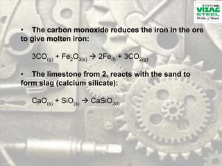 Steel plant ppt 1 | PPSX